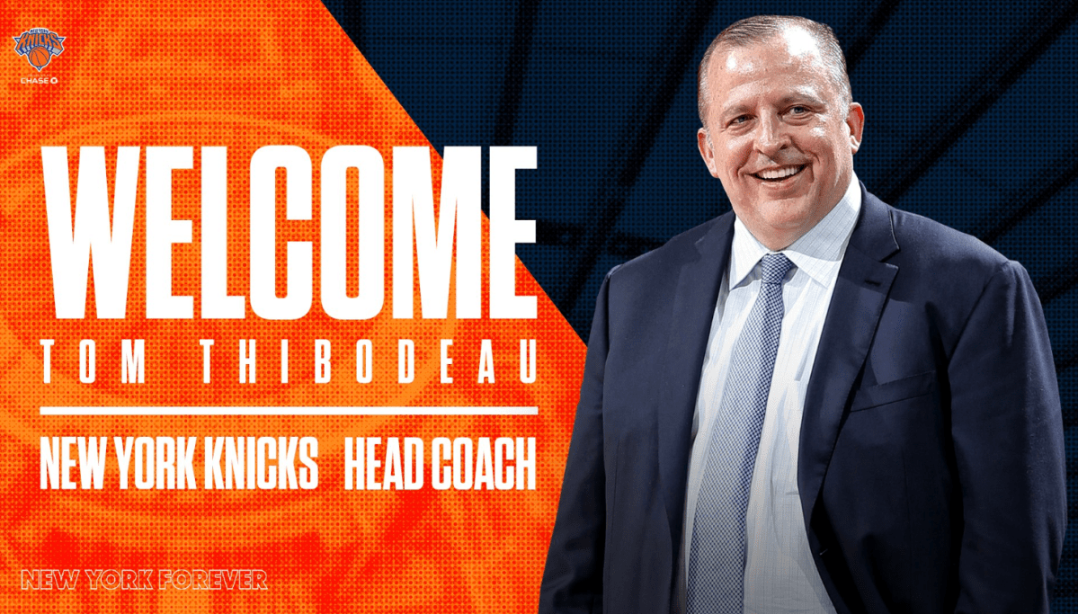Welcome to the Thibs Era — Knicks Sign Tom Thibodeau to New Coaching ...